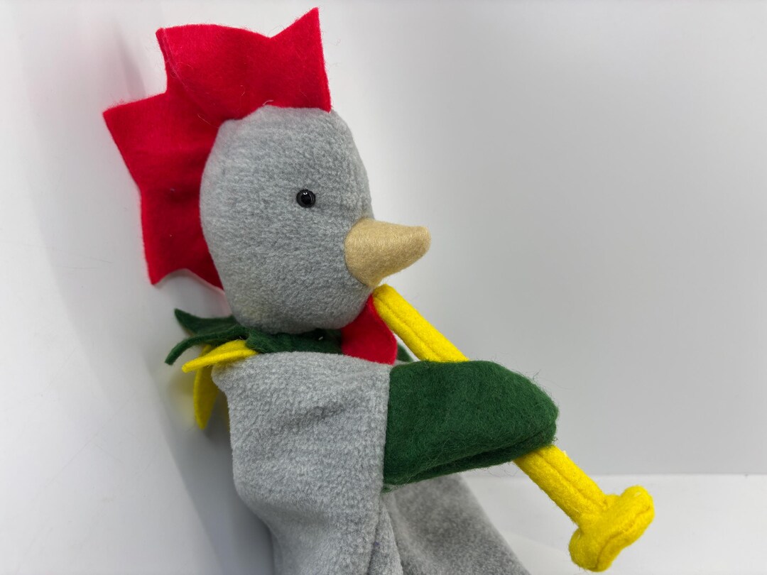 Hand Puppets for Children and Teaching - Rooster - Etsy