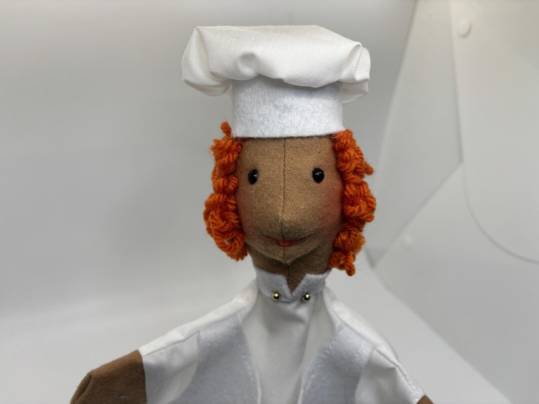 Hand Puppets for Children and Teaching - La Chef - Etsy