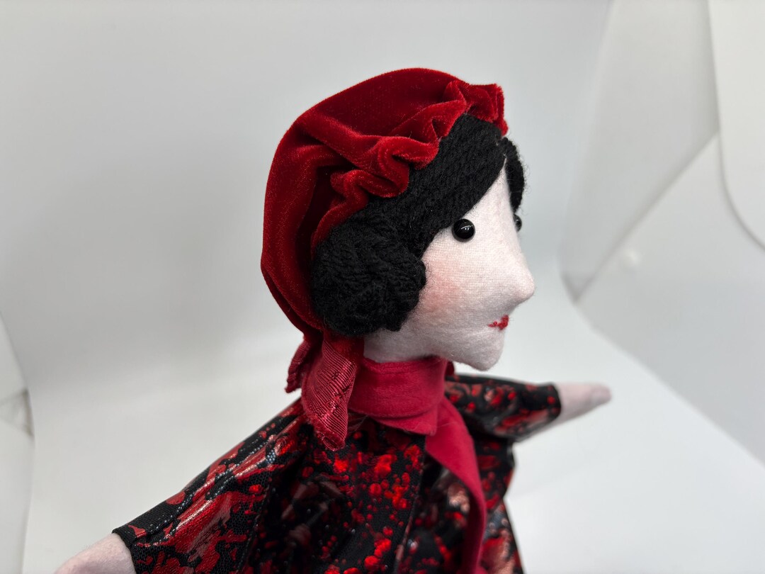 Hand Puppets for Children and Teaching: Lady in Red - Etsy