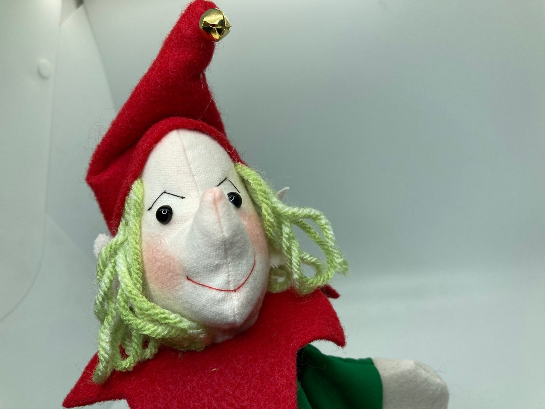 Hand Puppet for Children and Teaching Elf - Etsy