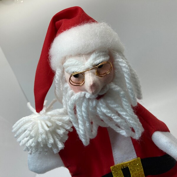 Santa Puppet - Etsy