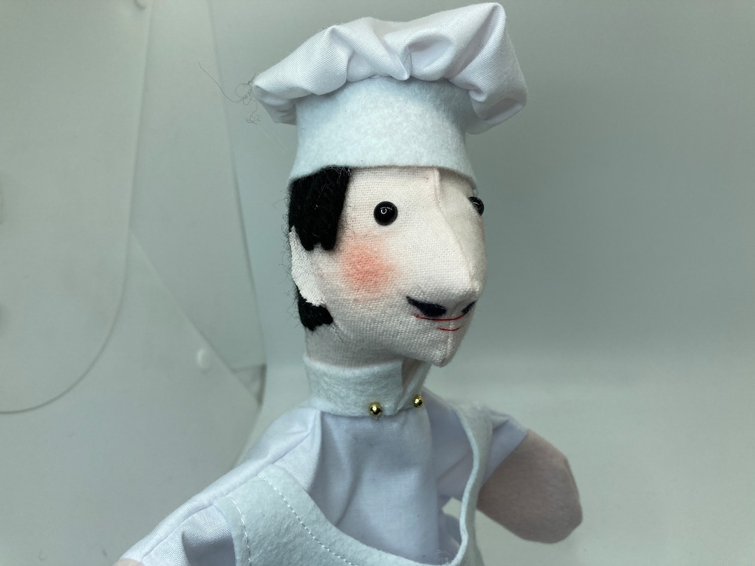 Hand Puppet for Children and Teaching - Chef - Etsy