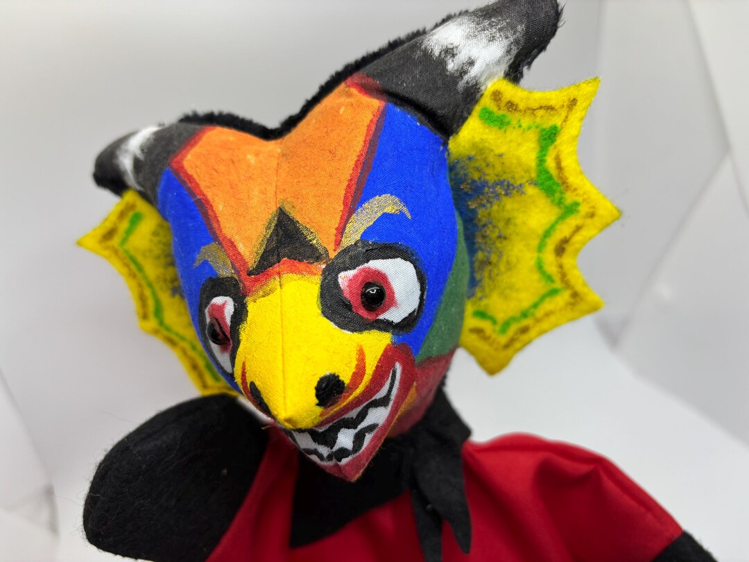 Hand Puppet for Children and Teaching - Diablo De Yare - Etsy