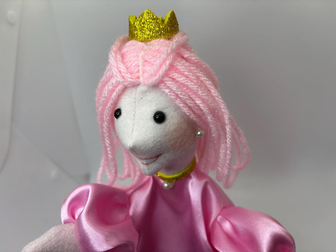 Hand Puppets for Children and Teaching - Pink Beauty - Etsy