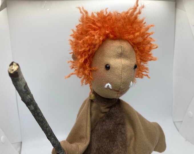 Hand Puppet for Children and Teaching - Troll - Etsy
