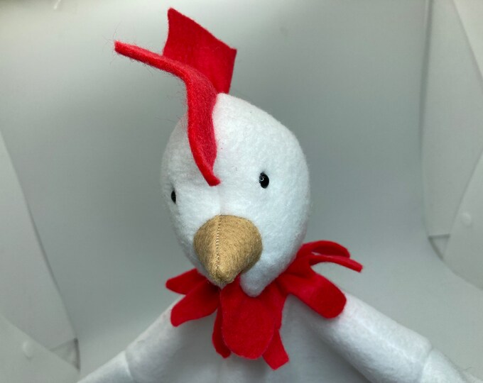 Hand Puppet for Children and Teaching - Hen - Etsy