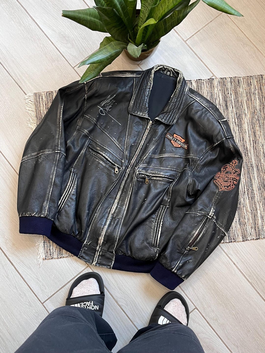 Rare 80s Vintage Harley Davidson Faded Distressed Punk Willie G ...