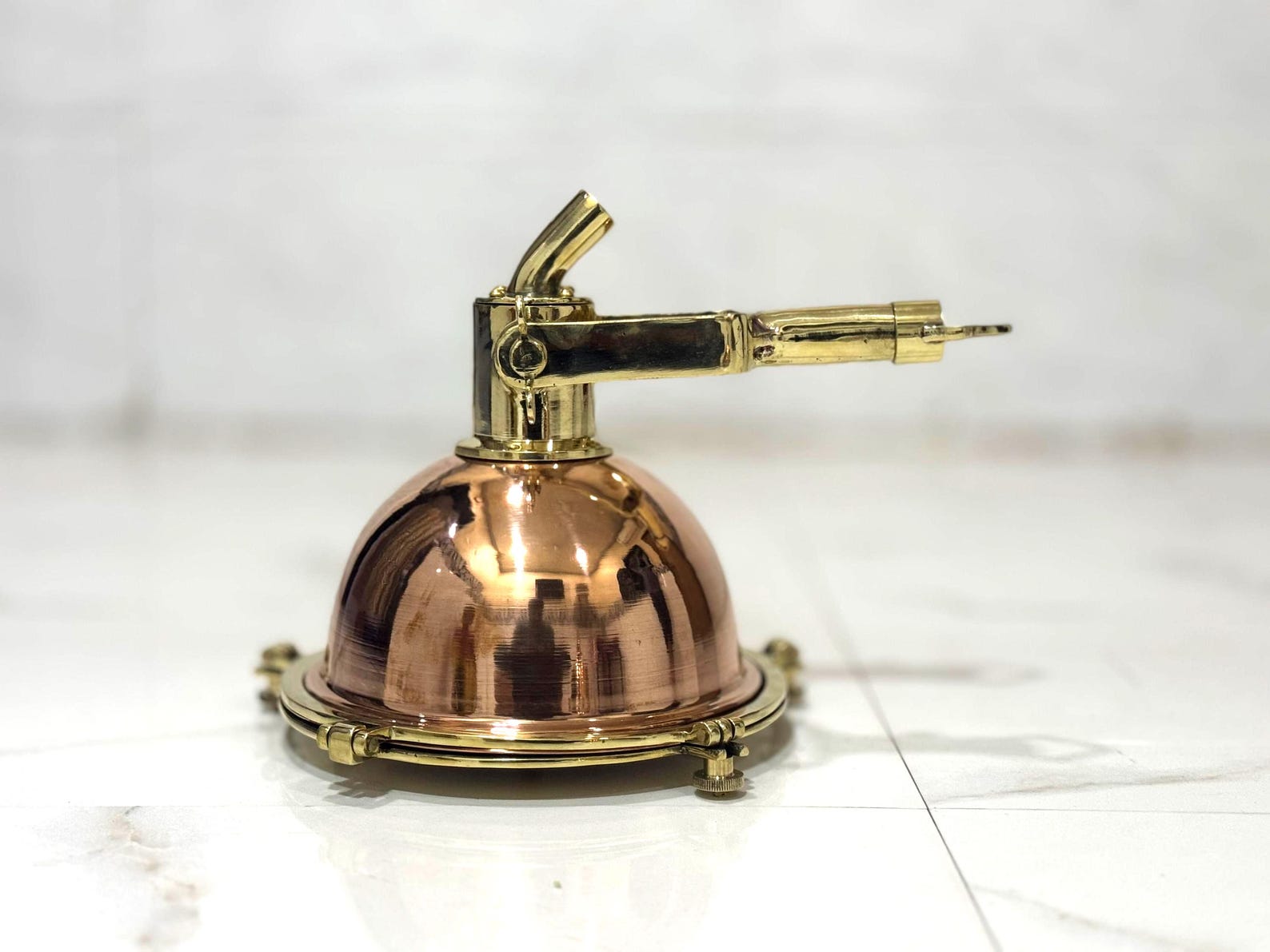 Nautical Antique Solid Brass & Copper Vintage Marine Cargo Smooth ...
