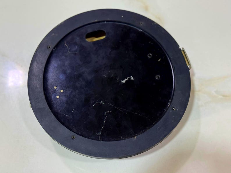 Vintage Blue Seiko Wall Clock Retro Japanese Design Large Numerals Home ...