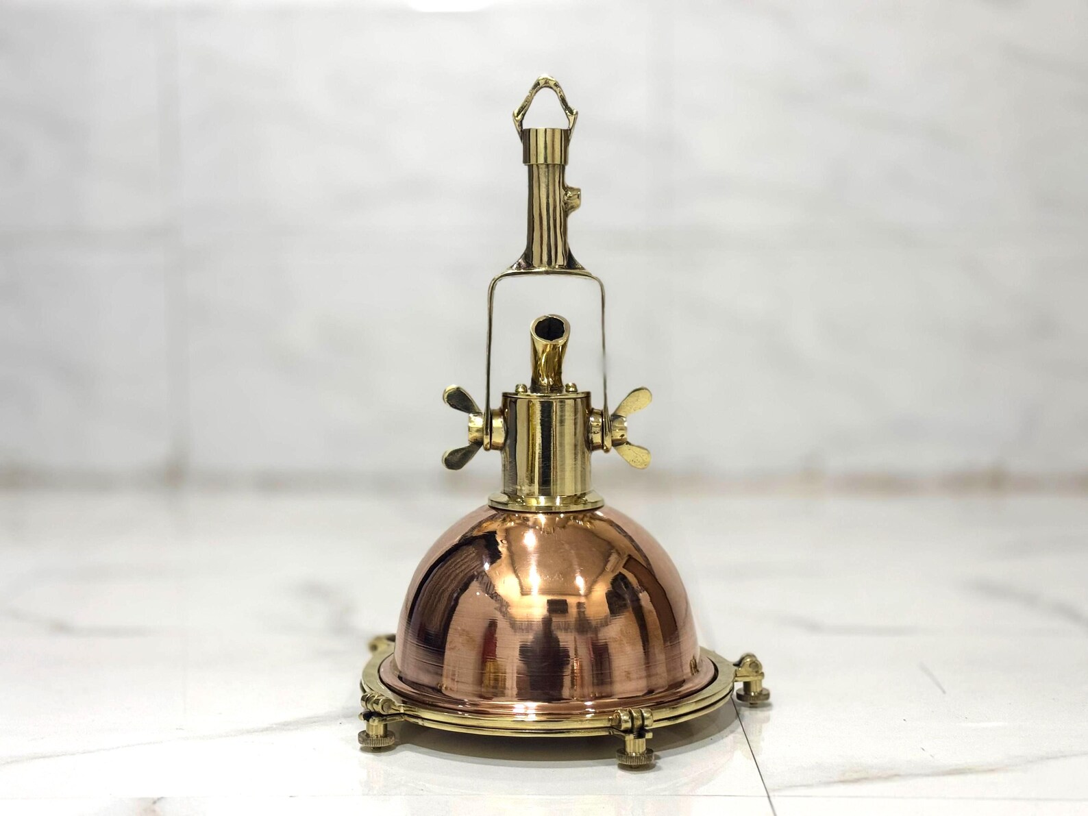 Nautical Antique Solid Brass & Copper Vintage Marine Cargo Smooth ...