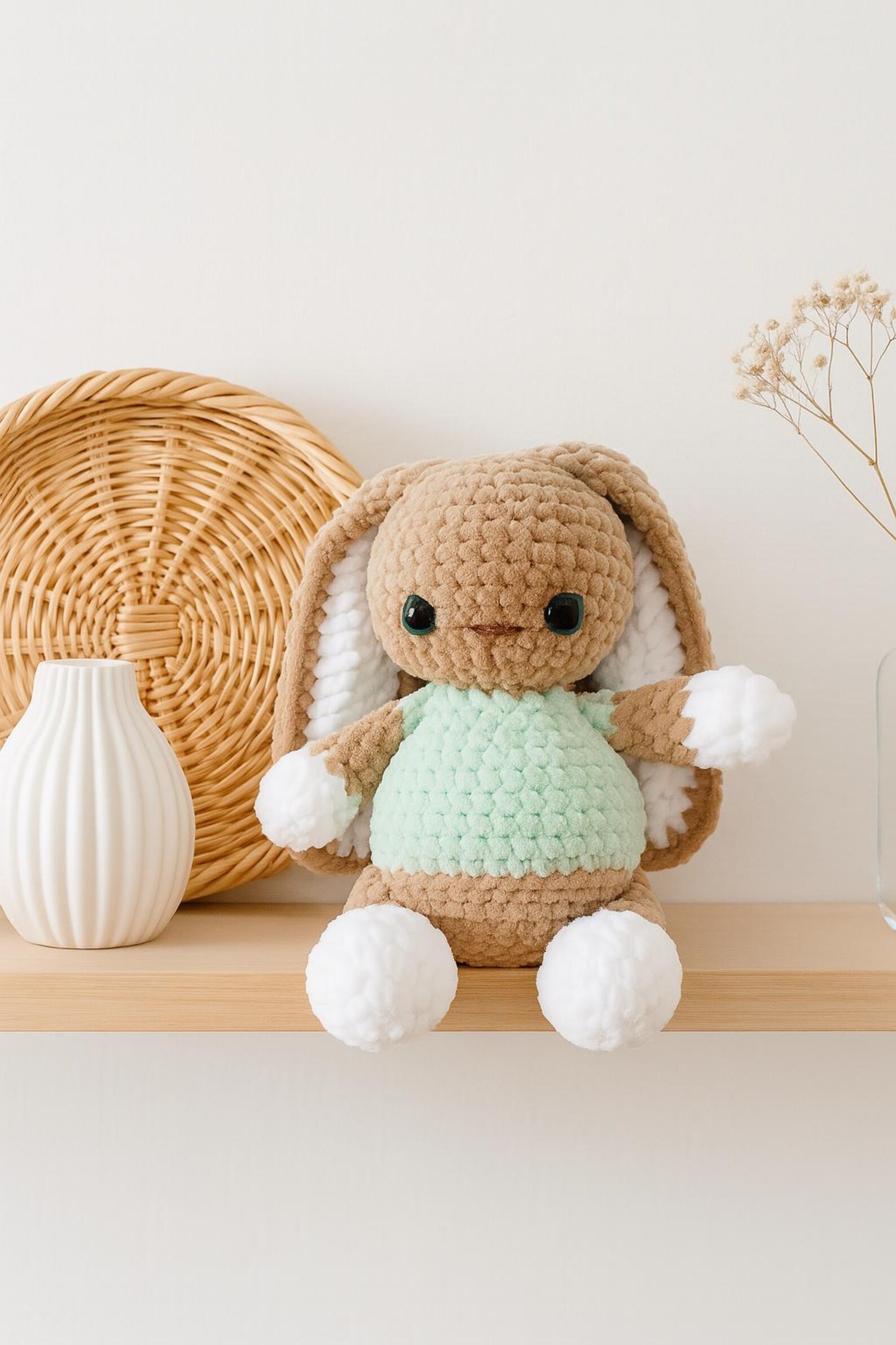 Fluffy Bunny Amigurumi Crochet Pattern – PDF - Etsy
