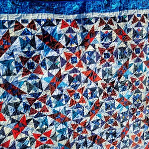 Indigo Blue Quilt - Etsy