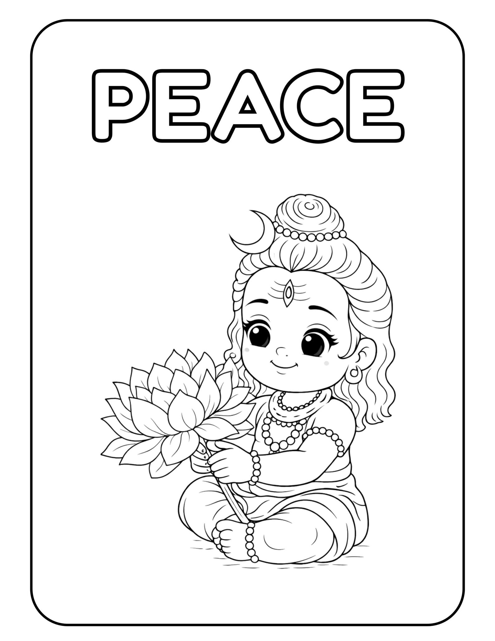 Shivaratri Activity Pack for Kids | Hindu Printable Coloring Pages ...