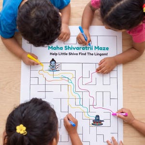 Shivaratri Activity Pack for Kids | Hindu Printable Coloring Pages ...