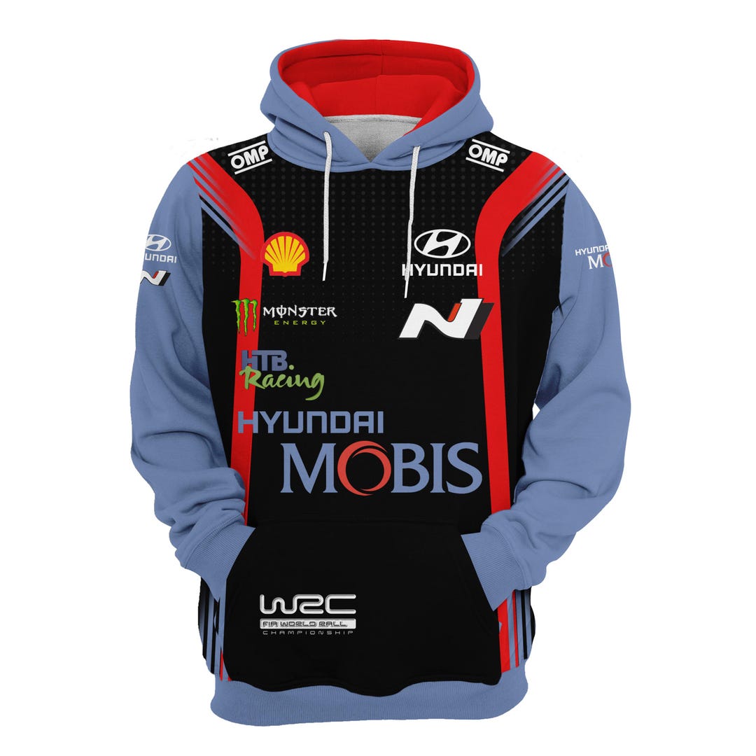 Hyundai WRC Hoodie/ Racing Hoodie/custom Car Hoodie/personalized Car ...