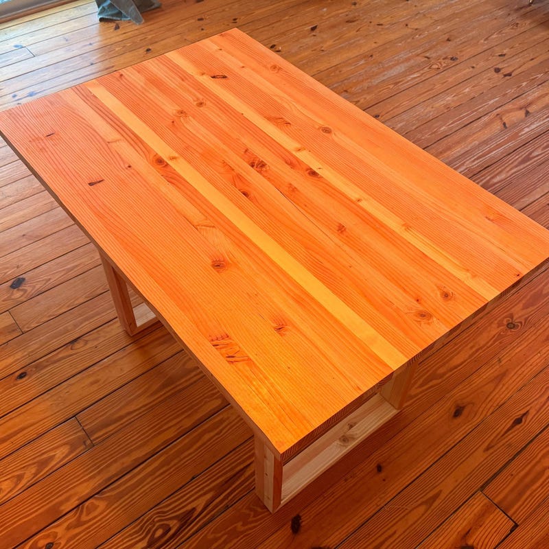 Butcher Block Table - Etsy