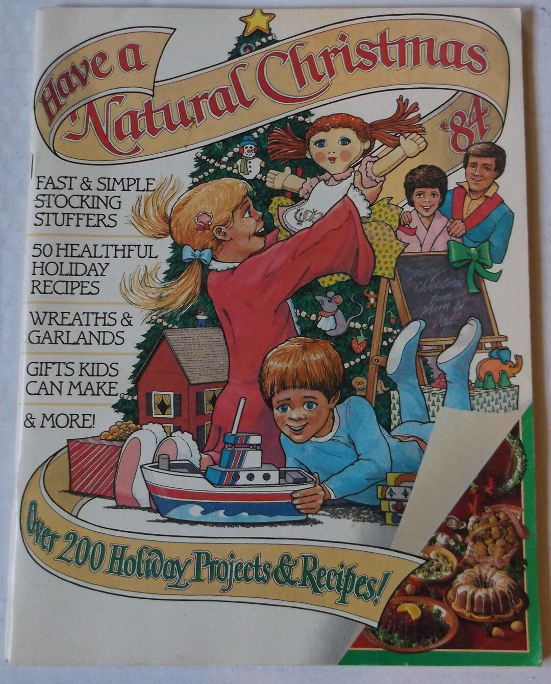 Have a Natural Christmas 1984 Rodale Press Magazine With Over 200 ...