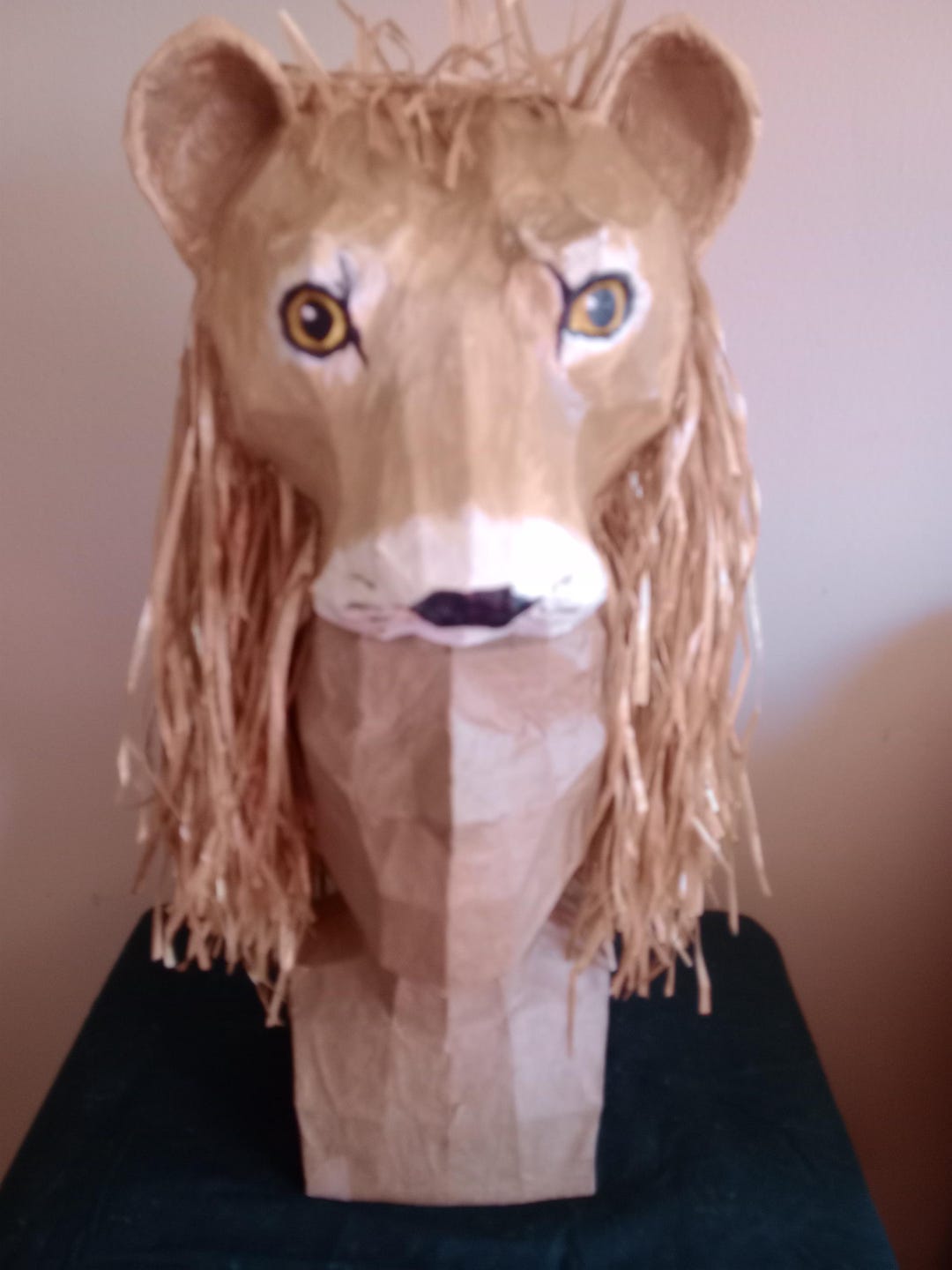 Lion King Aslan Headdress Mask Size Youth/adult Small - Etsy