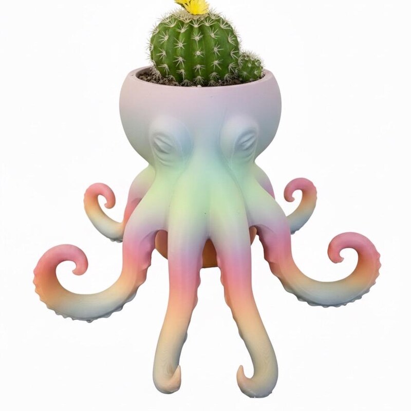 Octopus Planter - Etsy