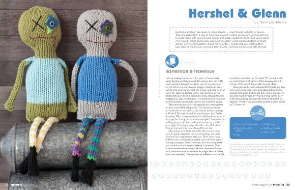 PATTERN ONLY: Beware of Zombies Knitting Pattern Knit - Etsy