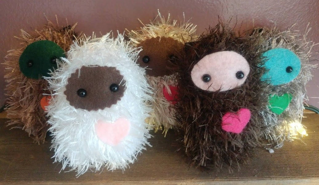 PATTERN ONLY: Squatchie!! Diy Knit Your Own Bigfoot Sasquatch Yeti ...