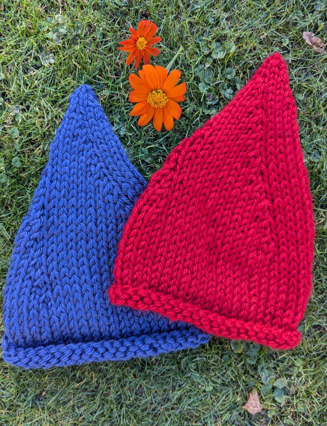 Hand Knit Gnome Hat: Adult Cosplay Costume Cap - Etsy