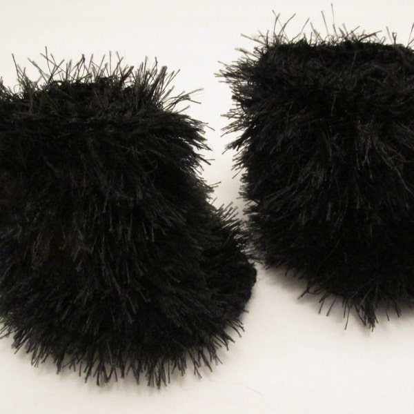 Fuzzy Boots - Etsy
