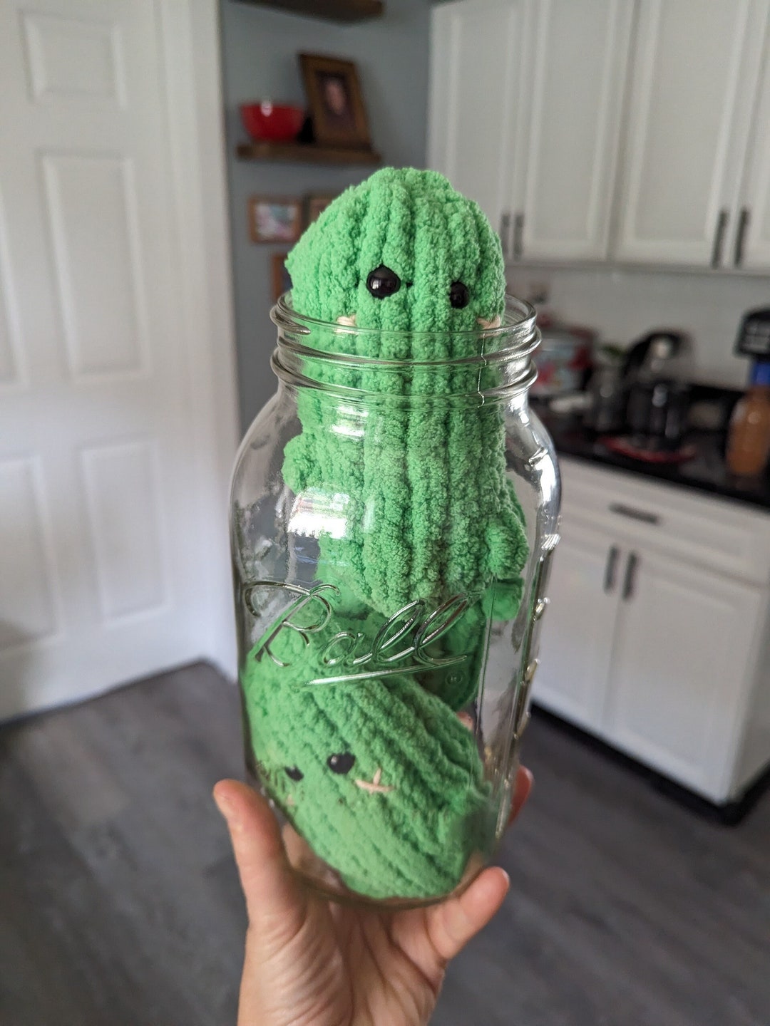 Positive Pickle! Cute Cuke Pick-me-up Farmer Foodie Friend Gift ...