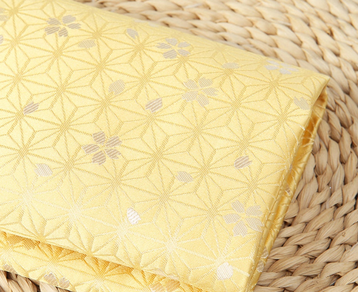 6 Colors Japanese Sakura Petal Red Blue Yellow Red Brocade | Etsy