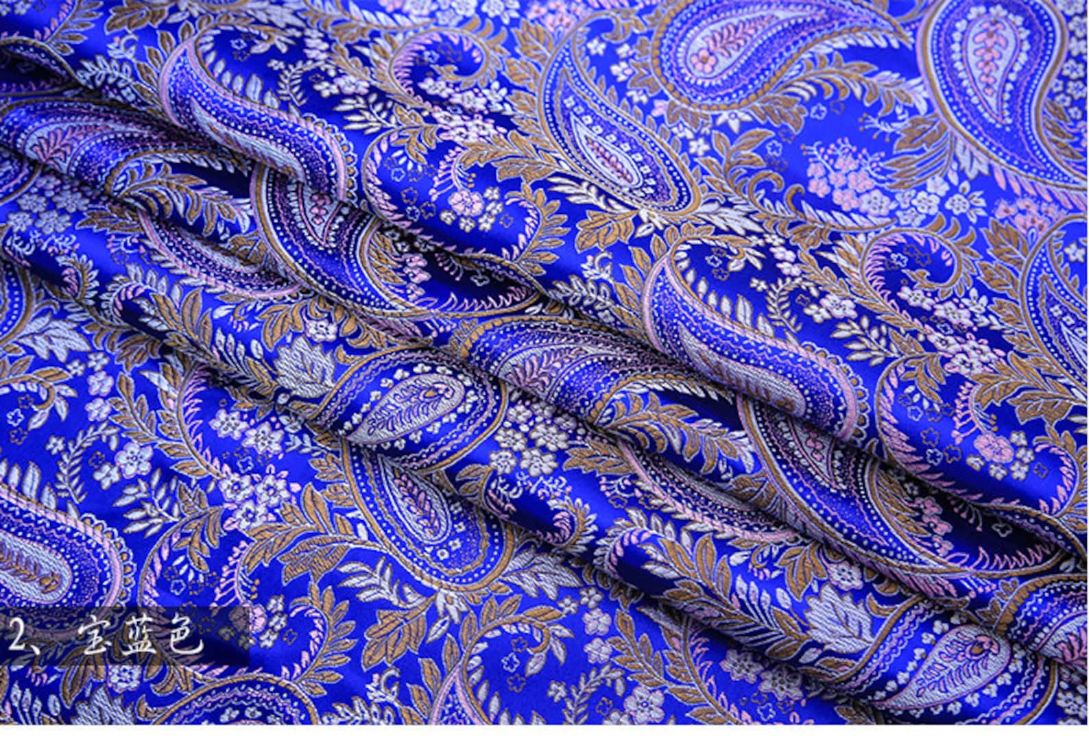 9 Colors 44.88width Lute Pipa Vintage Pattern Blue Pink | Etsy