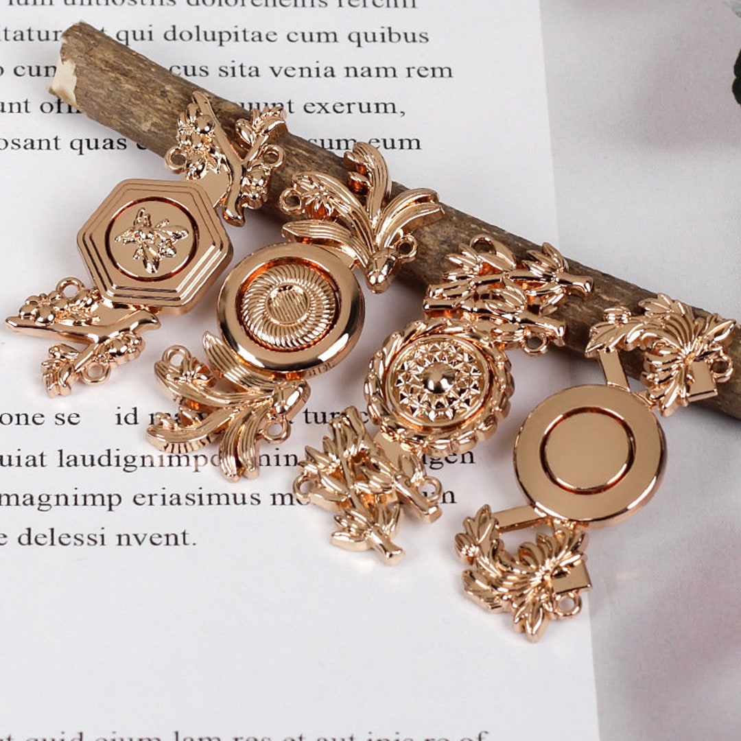 Original Design Multi-style Metal Button Button Accessories for Shawl ...