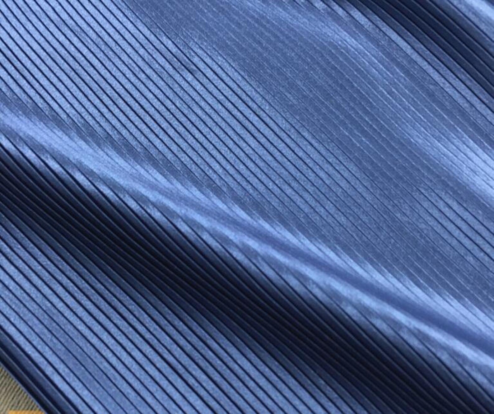 Multicolor Pleated Plisse Fabric: Elastic Dress Skirt Material, 57 ...