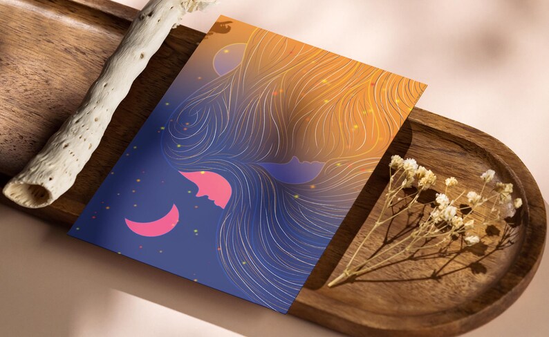 Solstice Dream | Eclectic Maximalism Wall Art | Feminine Spiritual Home ...