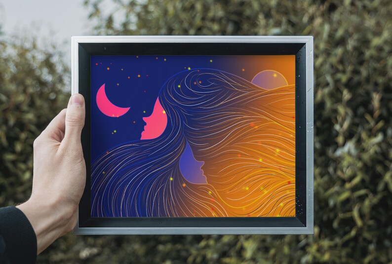 Solstice Dream | Eclectic Maximalism Wall Art | Feminine Spiritual Home ...