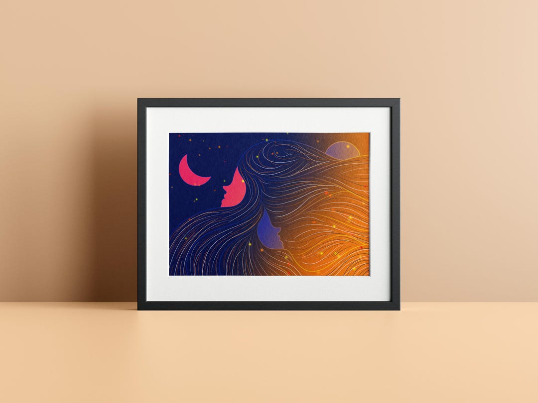 Solstice Dream | Eclectic Maximalism Wall Art | Feminine Spiritual Home ...