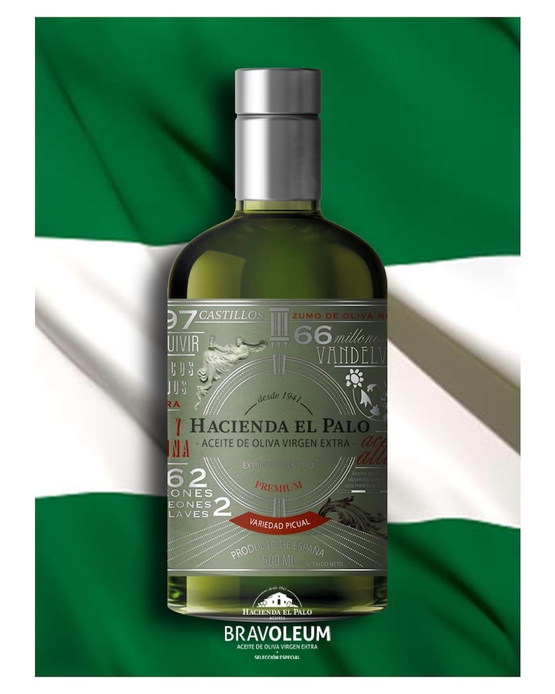 Hacienda El Palo Picual Extra Virgin Olive Oil: Spanish Gourmet EVOO - Etsy