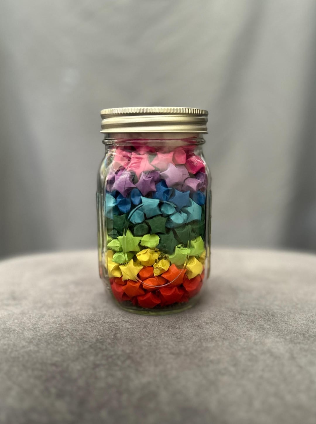365 Handmade Origami Paper Stars | A Year of Lucky Stars in a Jar - Etsy