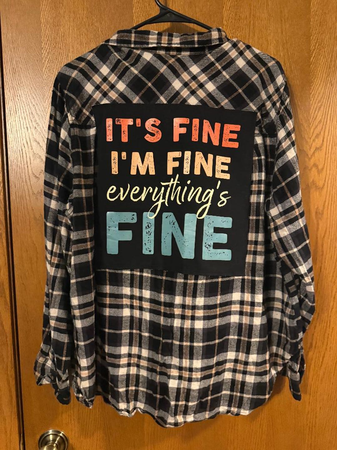 Thrifted, Upcycled Flannel Shirt - Etsy