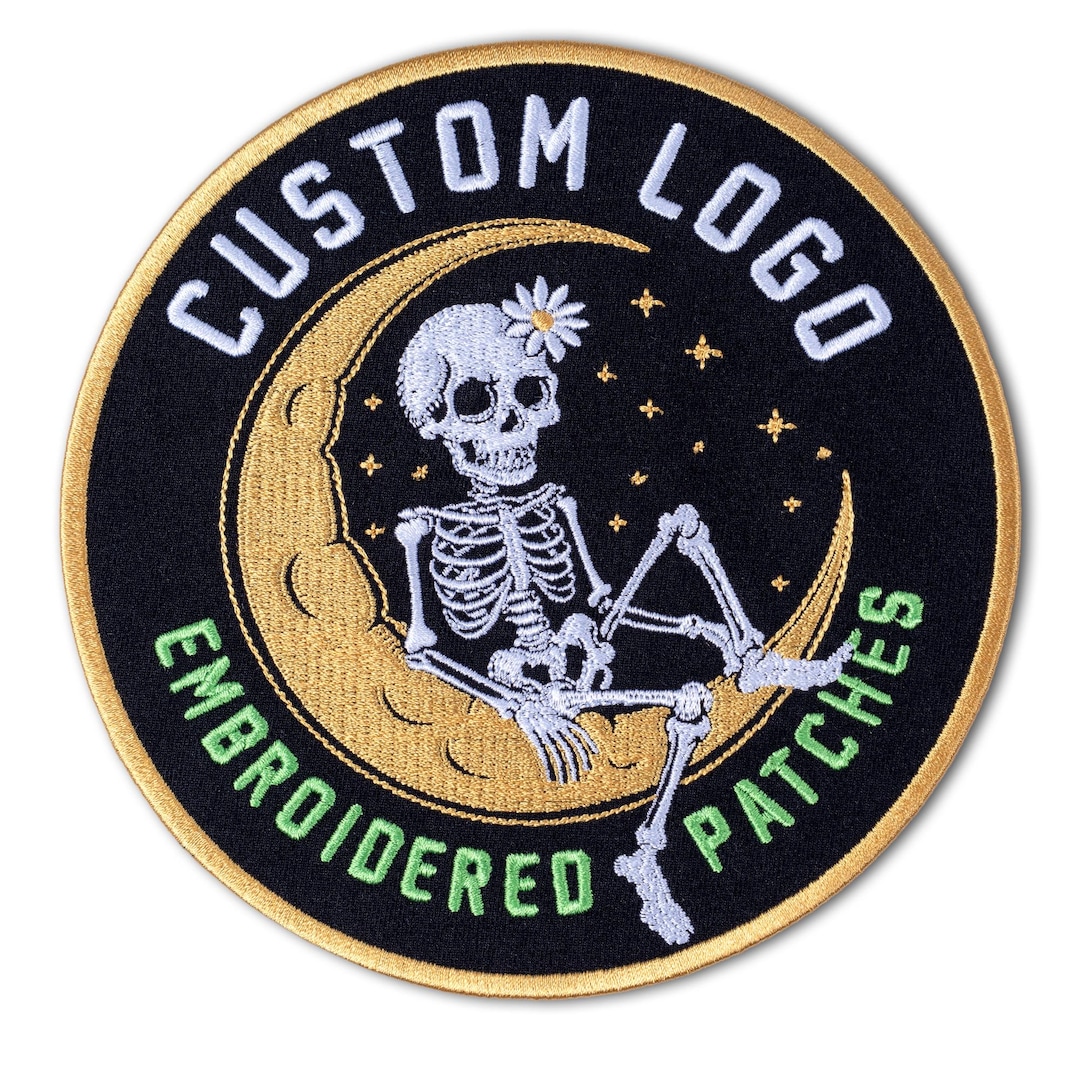 Custom Embroidered Patch | Team Logo Uniform Patch | Personalized Sew ...