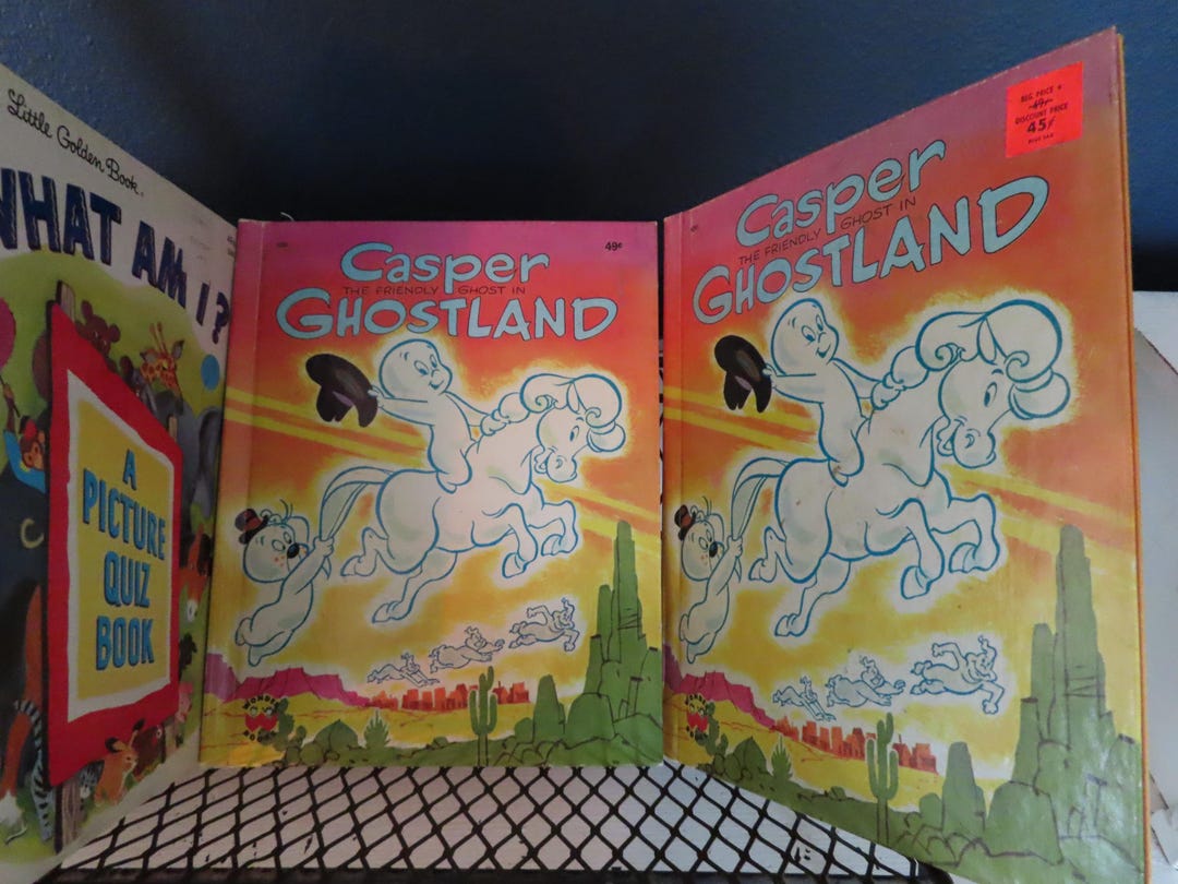 One Book Listed Separately Vintage 1974 Wonder Books Casper the ...