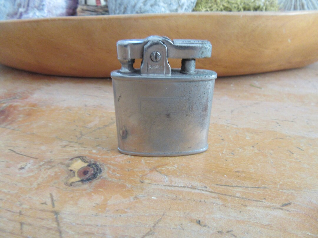 Vintage Ronson Pocket Cigarette Lighter Automatic Made in USA ...