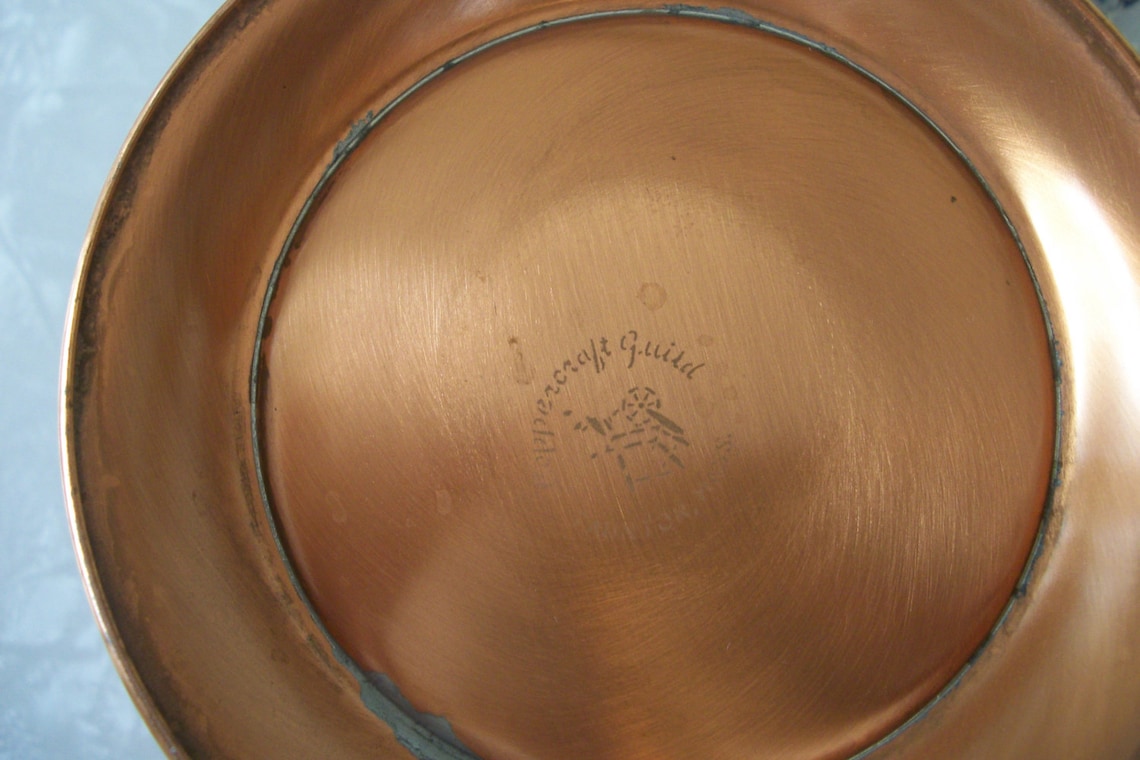 Vintage Mid Century Coppercraft Guild Tounton Mass Copper | Etsy