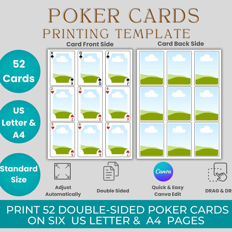 52 Card Decks - Etsy