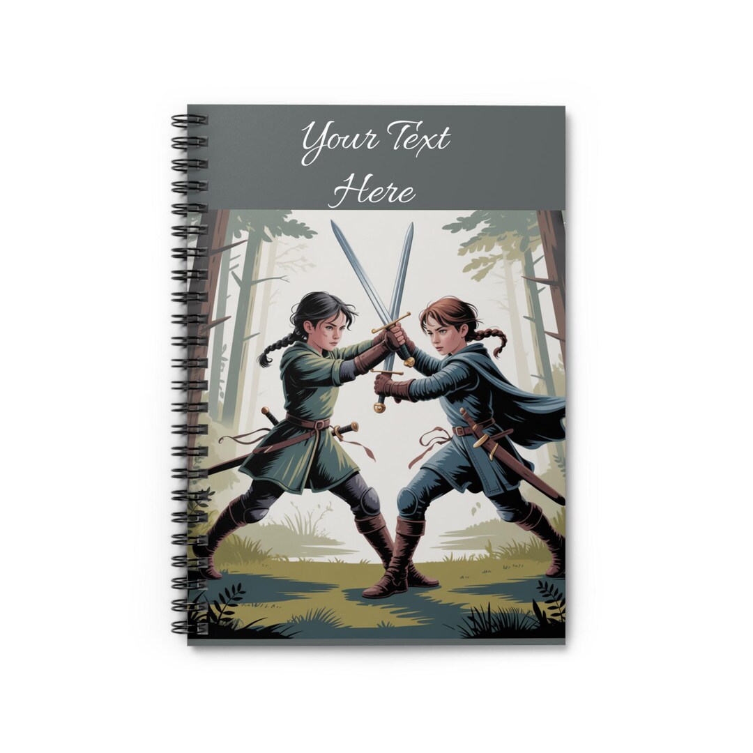 Fantasy Adventure Spiral Notebook: Personalized Writing Journal - Etsy
