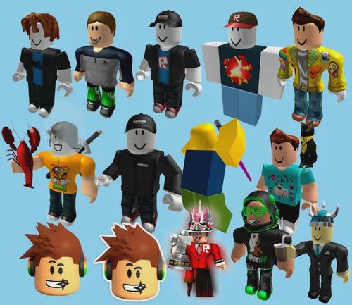 Roblox Papercraft Figures – DIY Printable Character Skins (digital ...