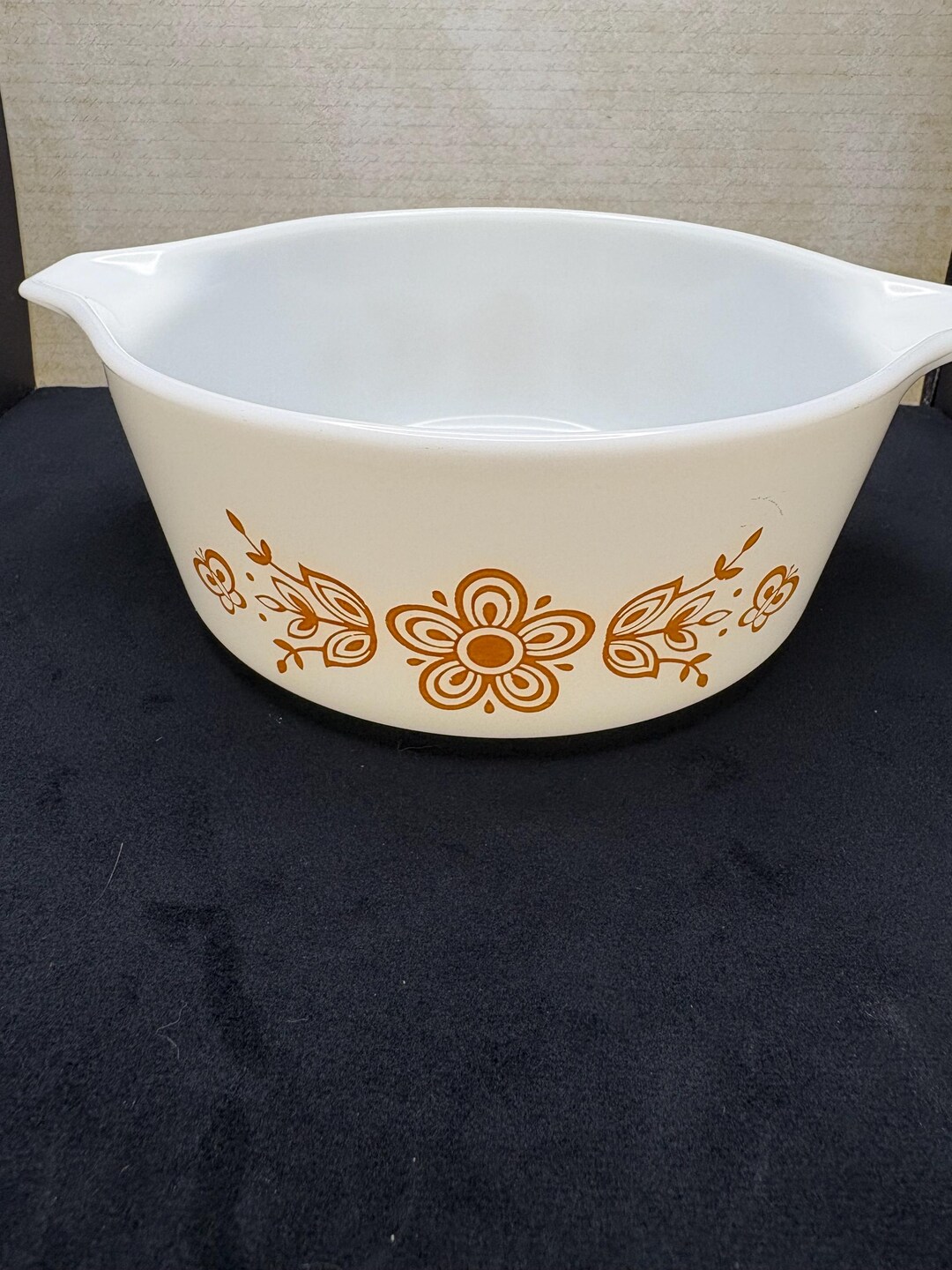Vintage Butterfly Gold Pyrex Cinderella Bowl: 1.5 Pint Mixing Dish - Etsy
