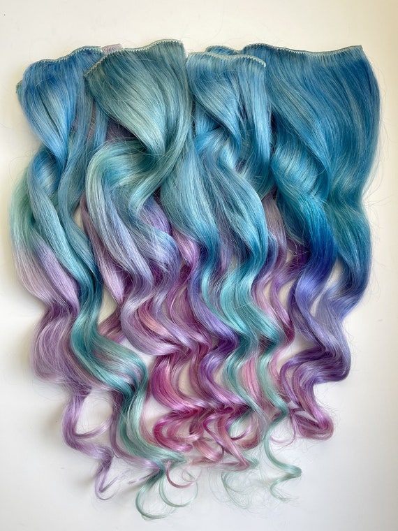 Pastel Ombre Hair Extensions
