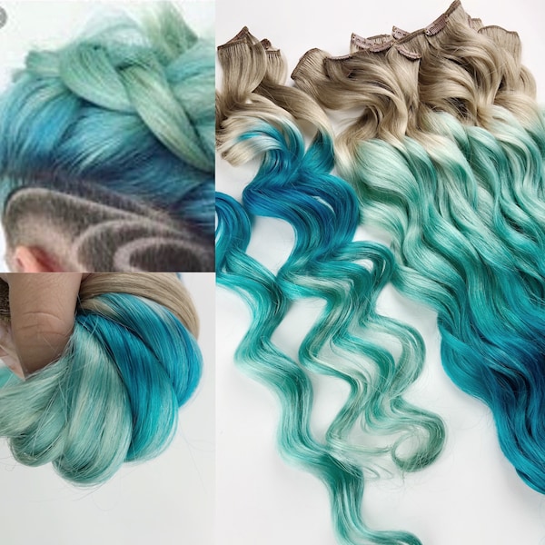 Dip Dyed Extension - Etsy