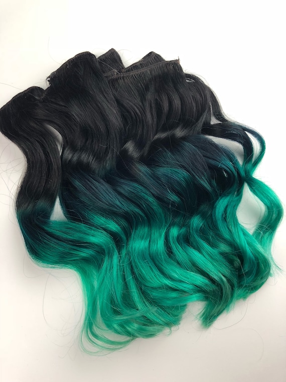 Dip dye hair piece store