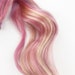 Pastel Pink Rose Gold Hair Extensions Muted Mauve Hair - Etsy